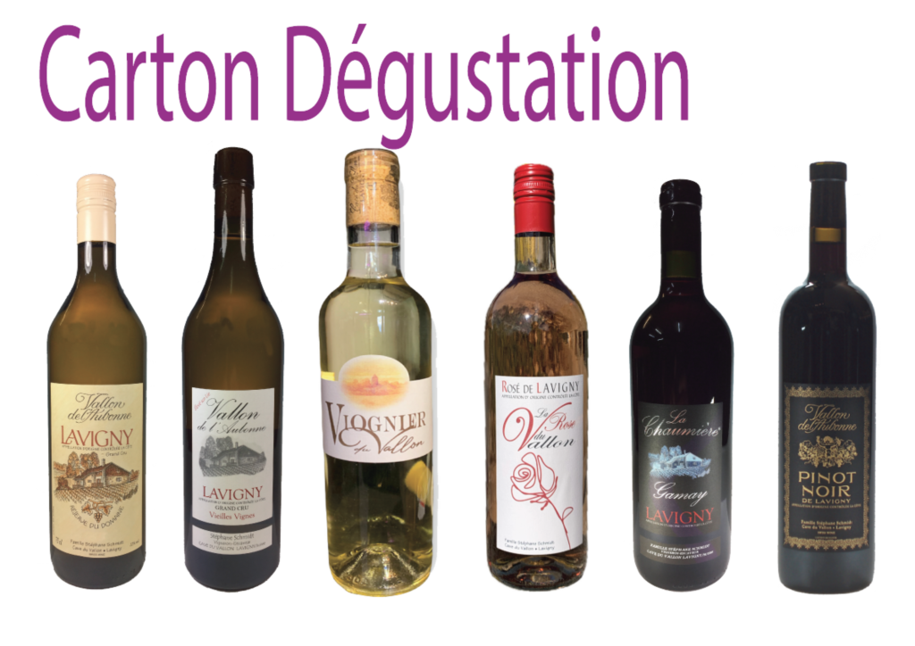 Carton de dégustation